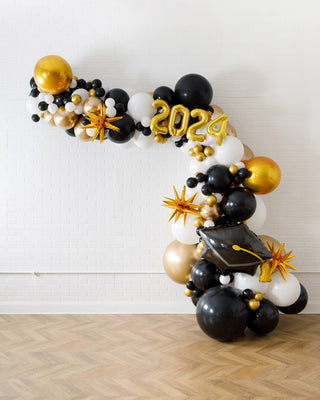 Graduation - Customizable Balloon Garland Install Piece — Paris312