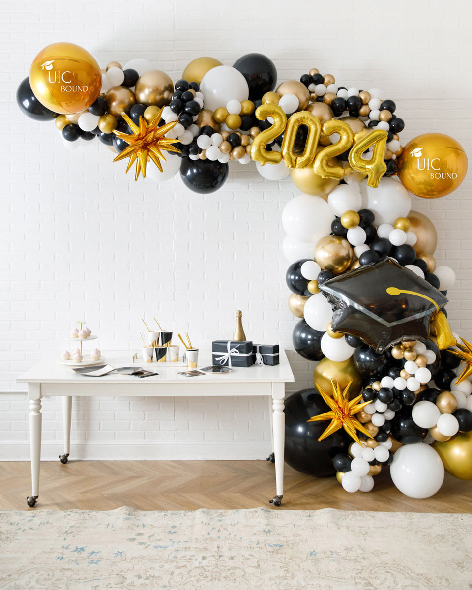 Graduation - Customizable Balloon Garland Install Piece — Paris312