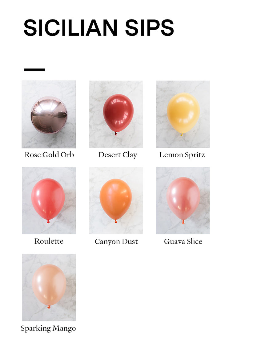 Sicilian Sips - Circle Frame Install Piece — Paris312