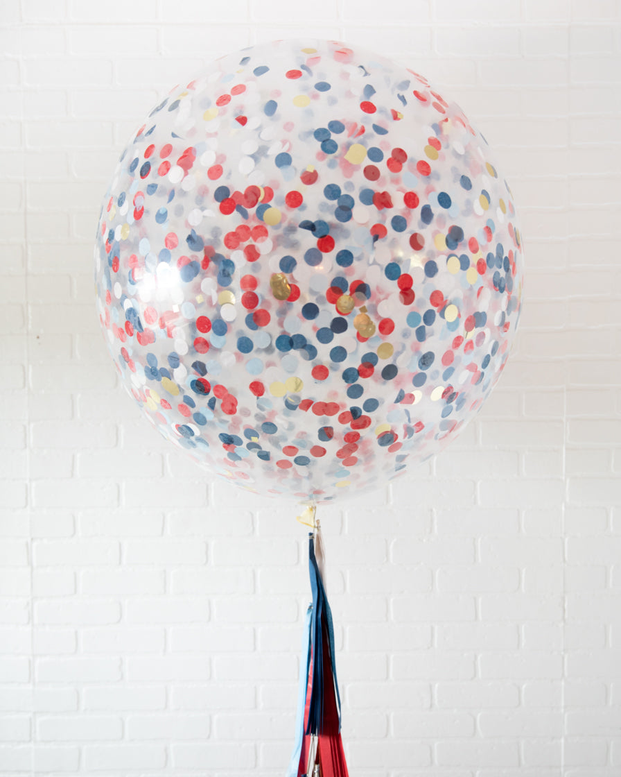 Ruff Rescue - Confetti Giant Balloon with Tassel — Paris312