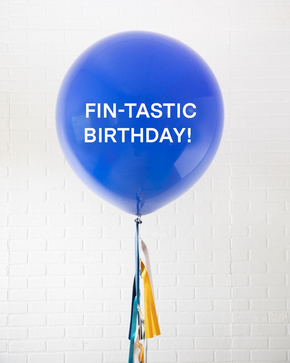 Singing Shark- Fin-Tastic Birthday! Giant Balloon with Tassel — Paris312
