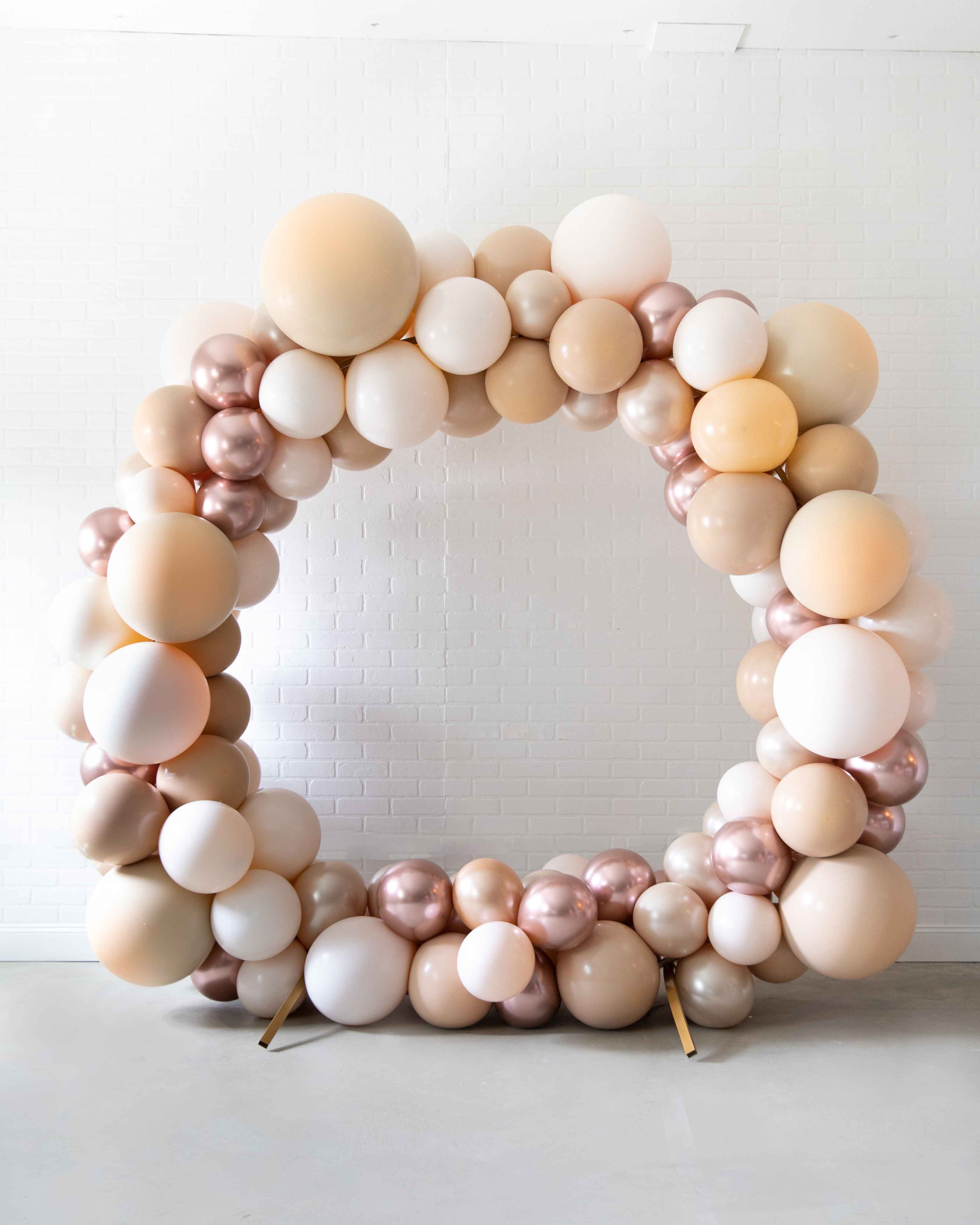 Modern Mauve - Circle Frame Install Piece — Paris312