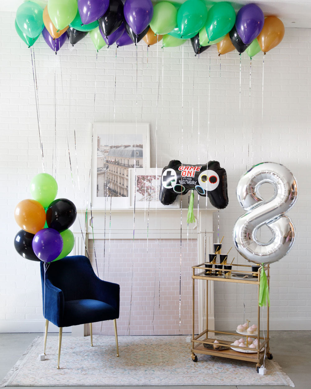 Gamer Birthday Theme | Kids Birthday Decor — Paris312