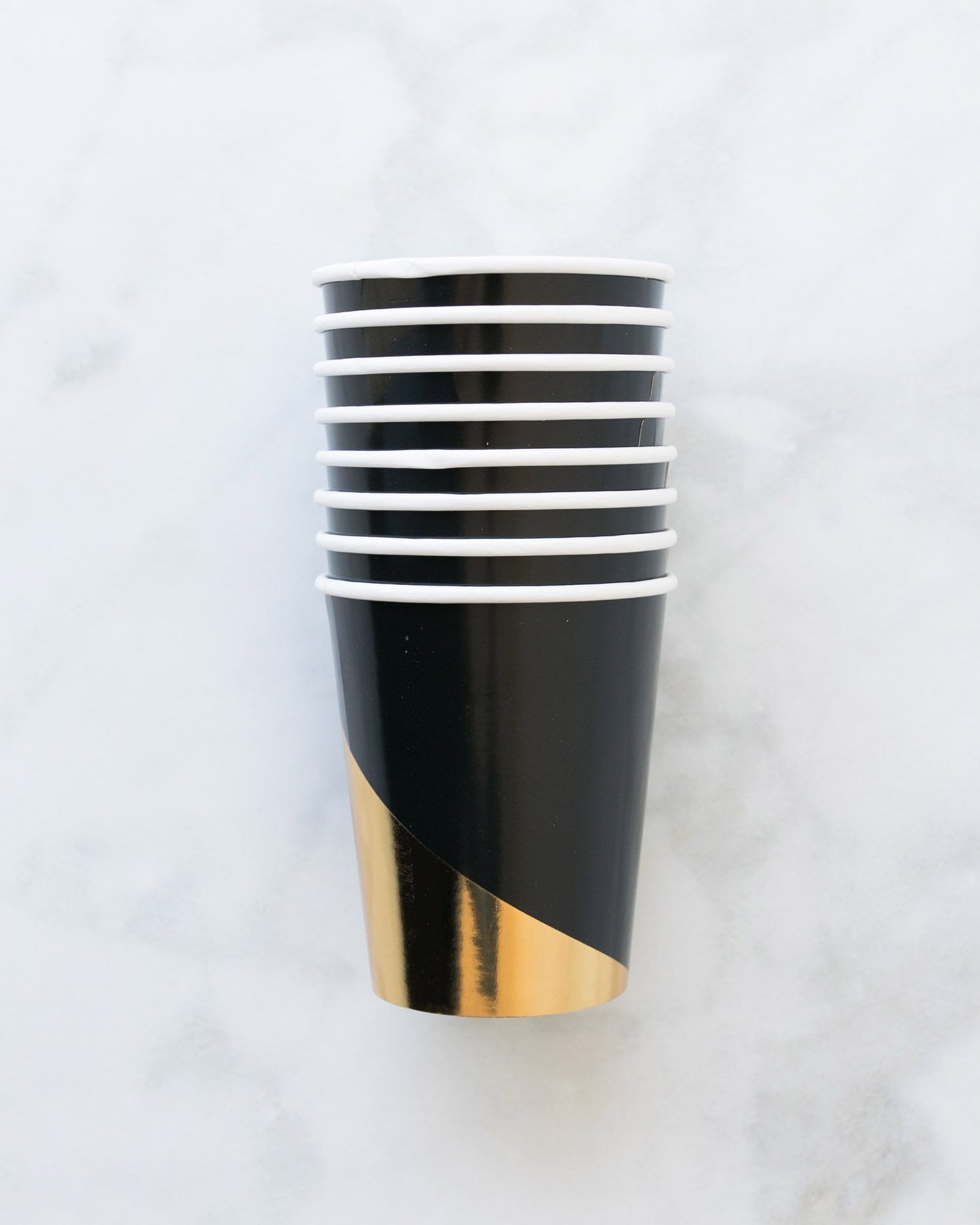Harlow & Grey Noir Paper Cups | Party Supplies — Paris312