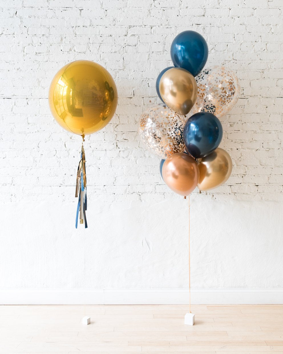 Elegant Midnight Copper Birthday | Balloon and Party Decor in Chicago ...