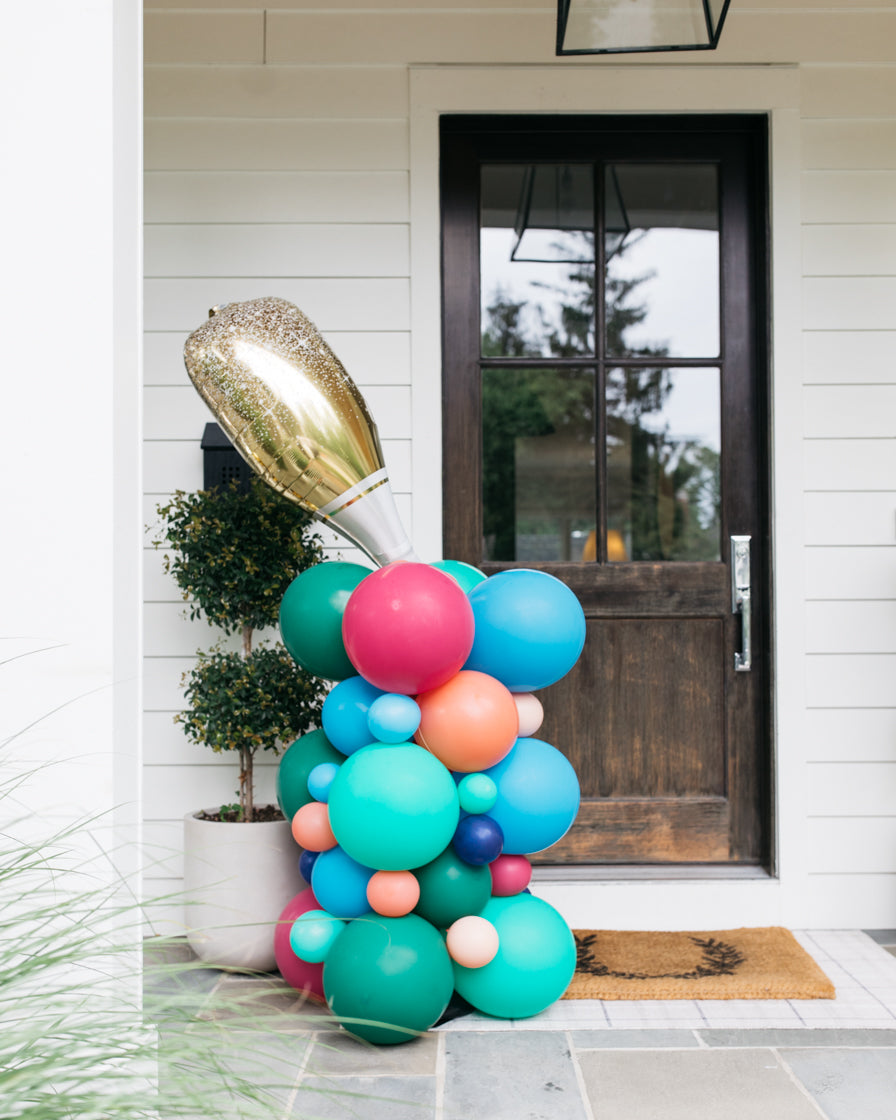 Outdoor Party Balloon Decoration Ideas Outdoor Balloon Yard Décor In