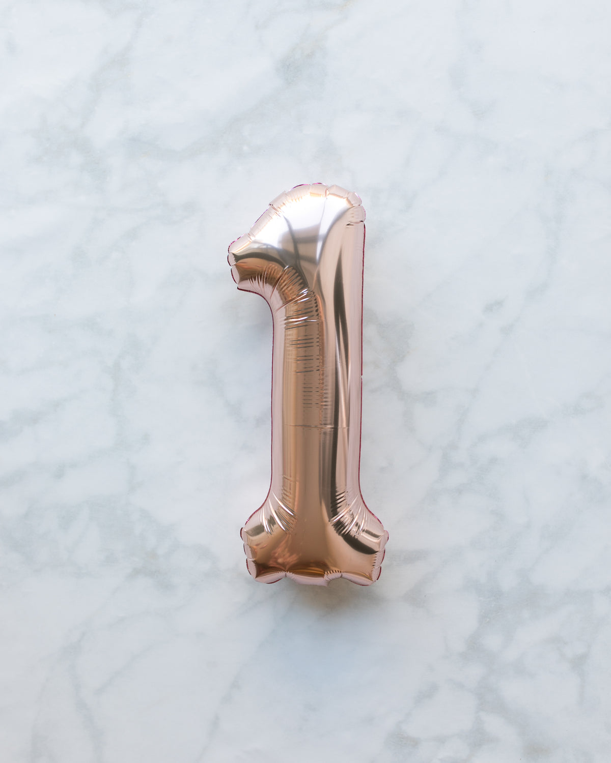 16in Rose Gold Foil Number — Paris312