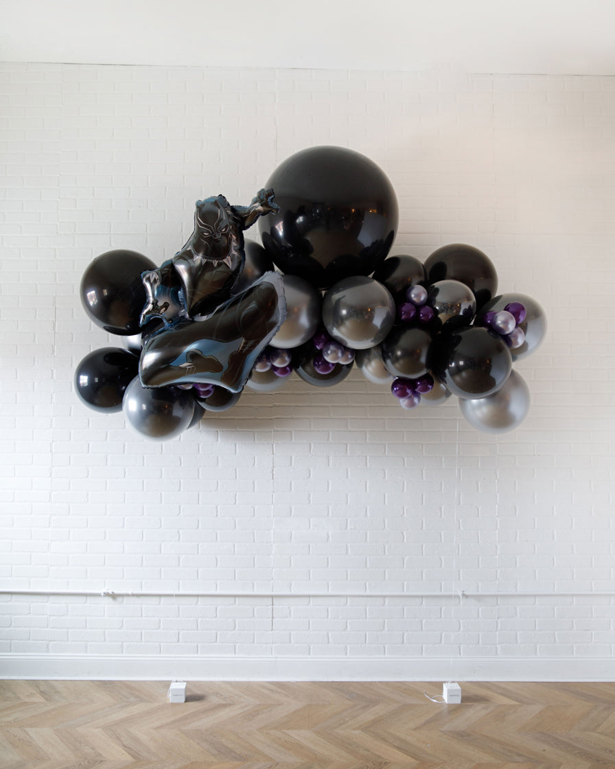The Upside Down - Floating Balloon Arch with Foils - 5ft — Paris312