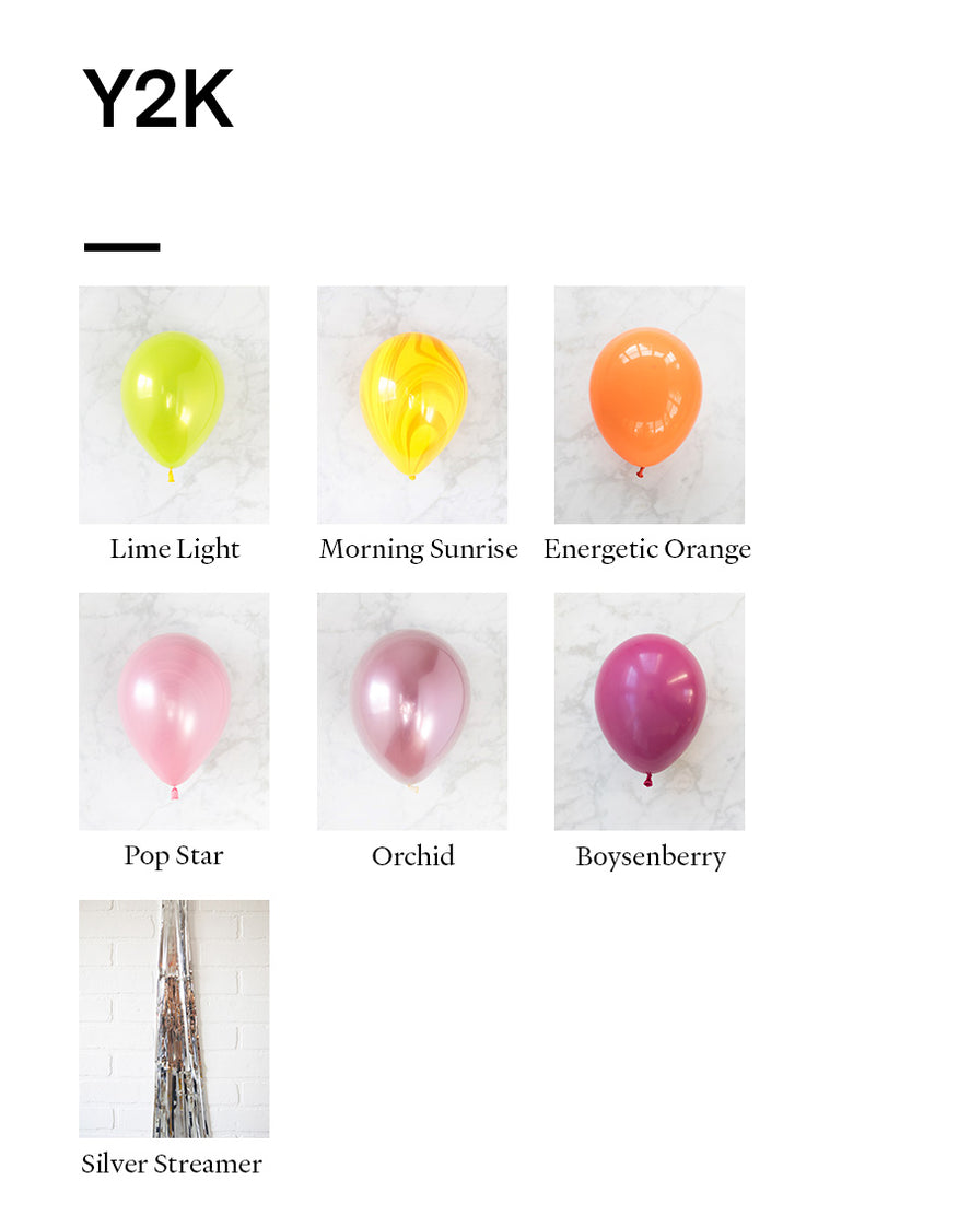 Y2K - 11in Ceiling Balloons - set of 25 — Paris312